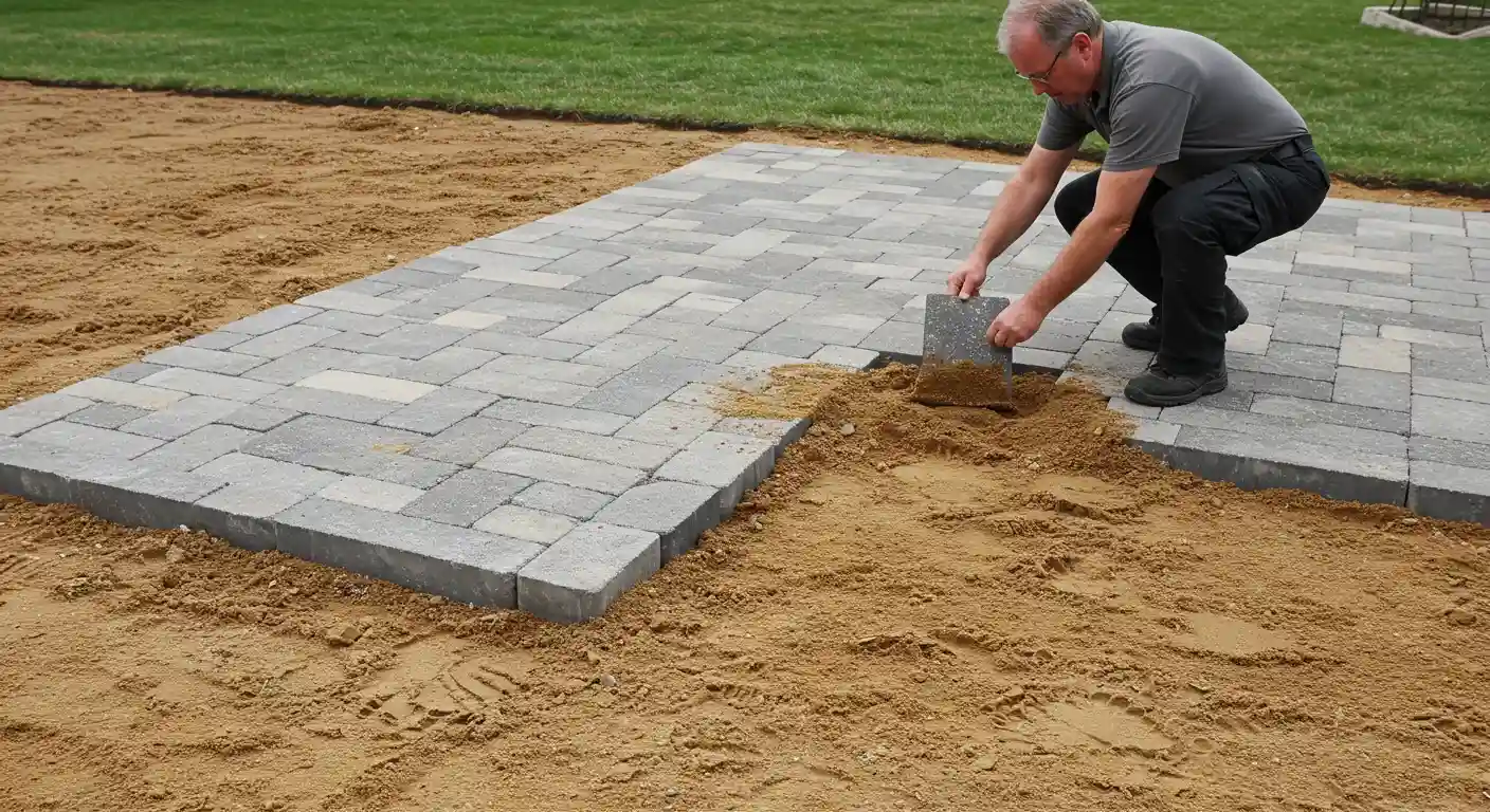 How Much Sand Under Pavers? The Key to a Strong Foundation - NY Pavers