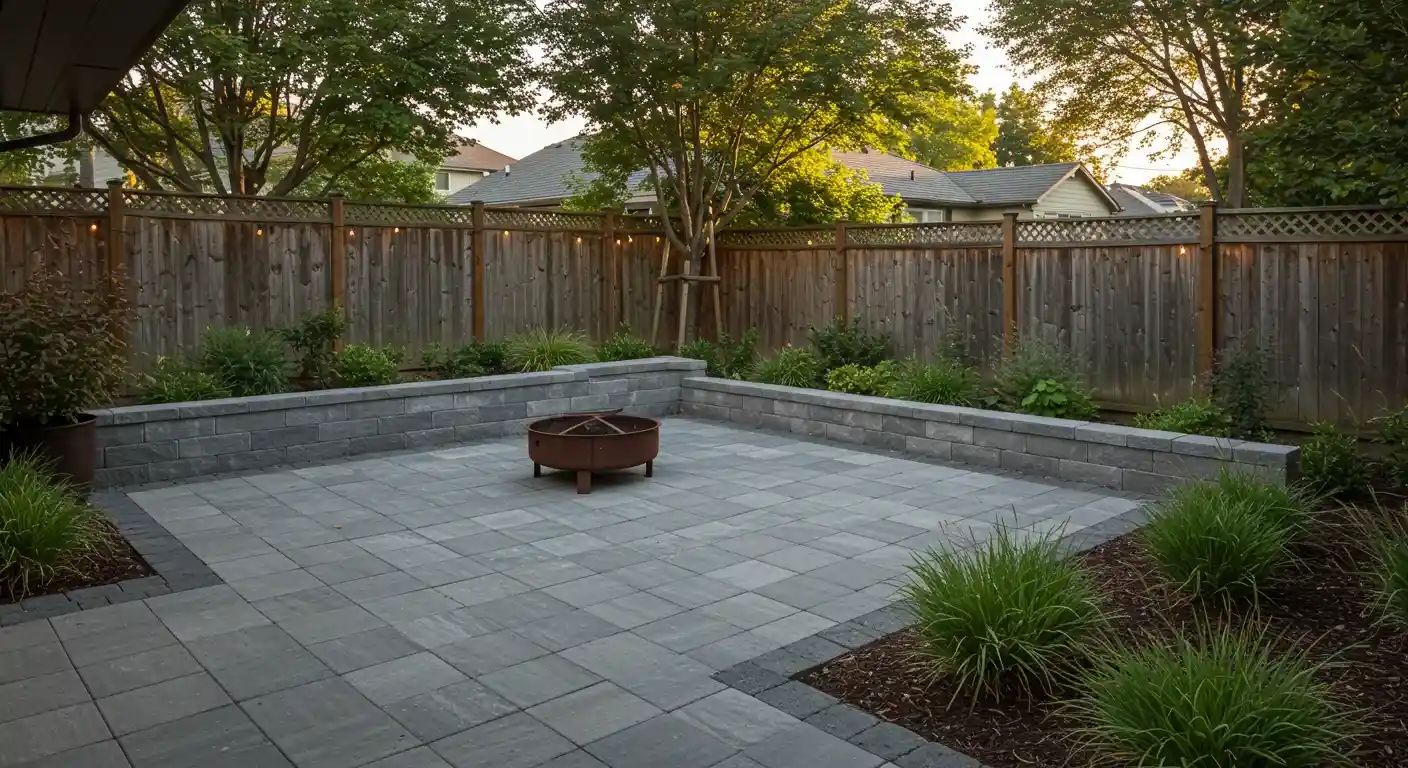 How to Create a Low-Maintenance Backyard with Pavers - NY Pavers