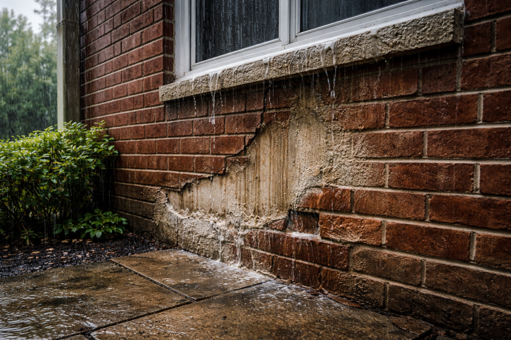 How Moisture Penetration Impacts Exterior Walls - NY Pavers